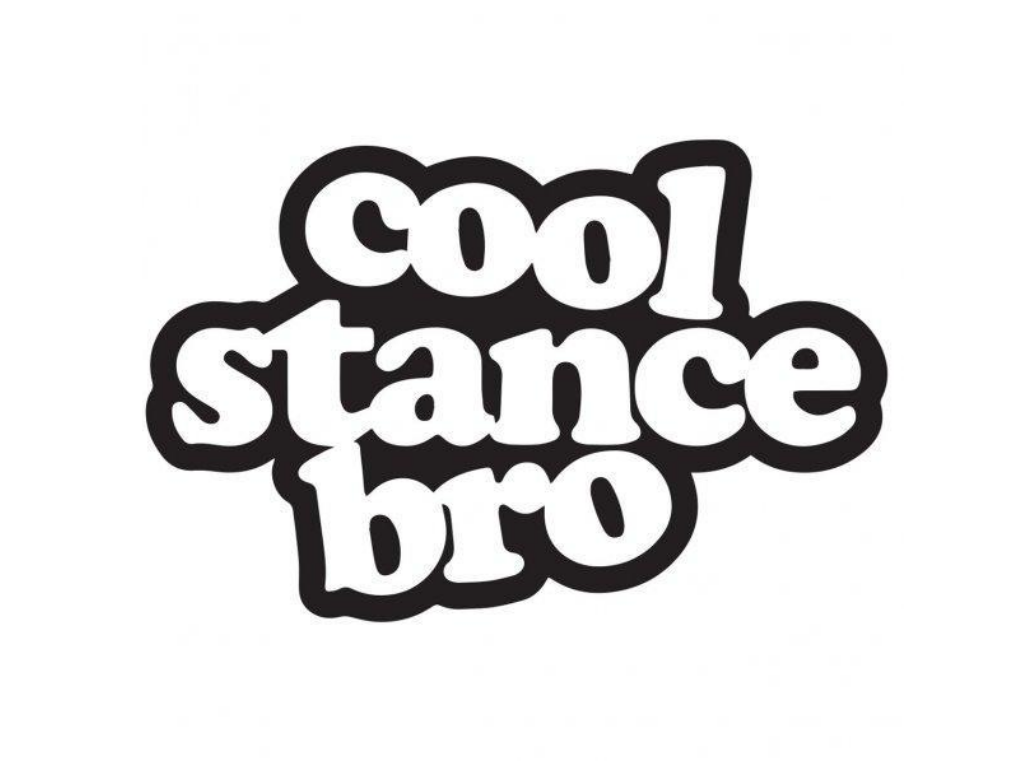 Cool Stance Bro Decal | Sticker (Small Sizes) – Design Style