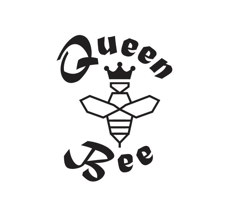 Queen Bee | Custom Precision Die Cut Vinyl Decal Sticker (Large Sizes ...
